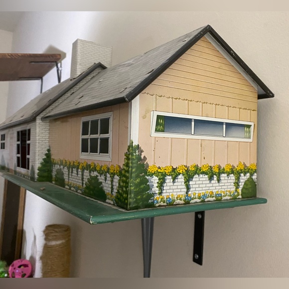 Other | Mcm Vintage Marx Tin Litho 195s Rancher Doll House | Poshmark